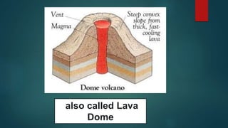 TYPES OF VOLCANOES BASED ON THEIR SHAPES | PPTX