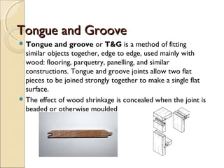 Types of-wood-joints | PPT