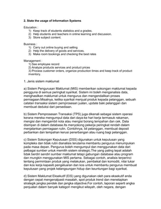 Types usage-of-information-system | DOC