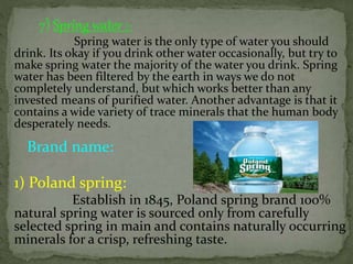 Types 0f water | PPTX