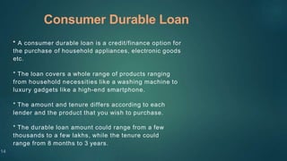 Loan and types of loans available in india.pptx