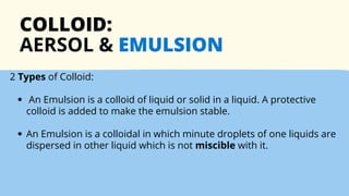 Types of mixtures grade six science ppts | PPT