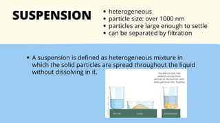 Types of mixtures grade six science ppts | PDF