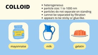 Types of mixtures for grade 6 science ppt | PDF