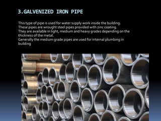 Types Of Pipe & Water Meter WSSE.pptx