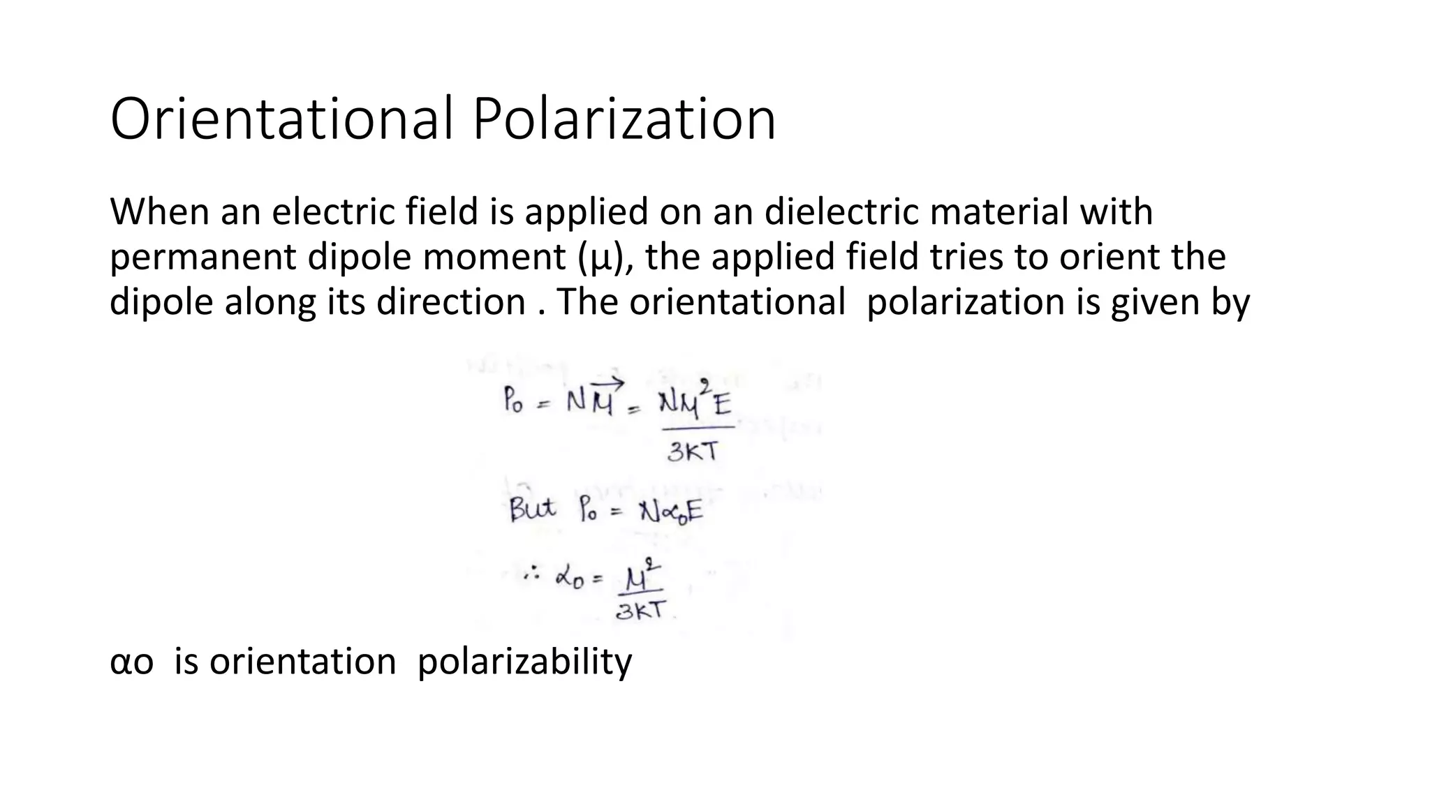 TYPES OF POLARIZATION | PPTX