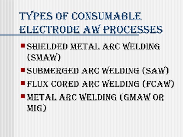 Types of welding | PPT