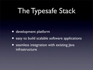 Typesafe stack - Scala, Akka and Play | PPT | Free Download