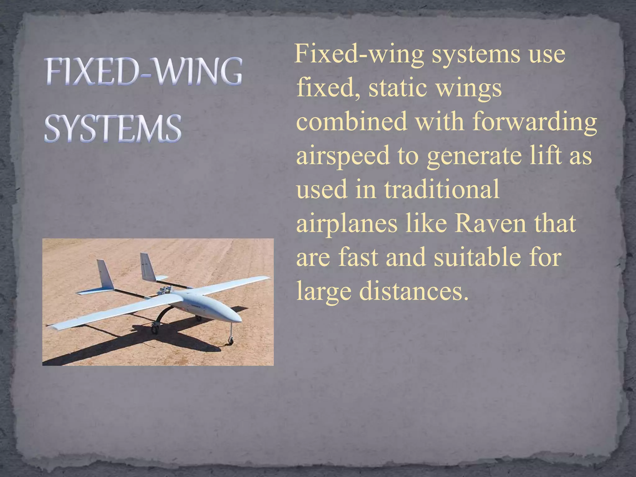 3. Types and applications of drones | PPTX