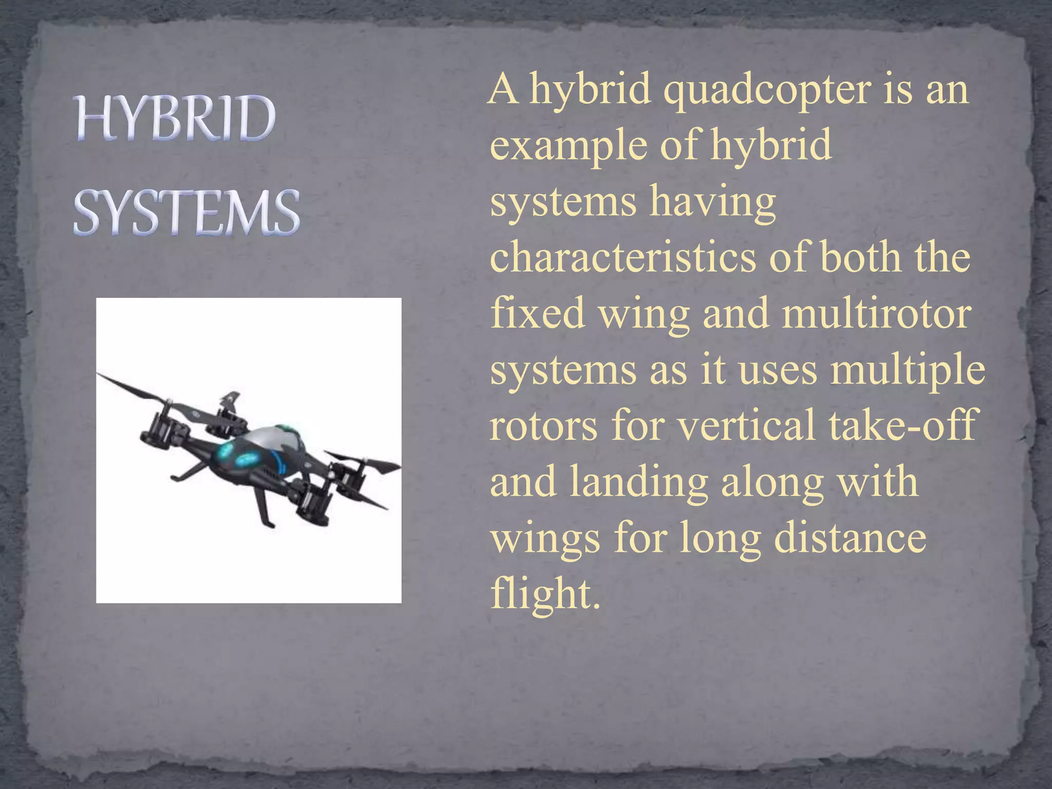 3. Types and applications of drones | PPTX