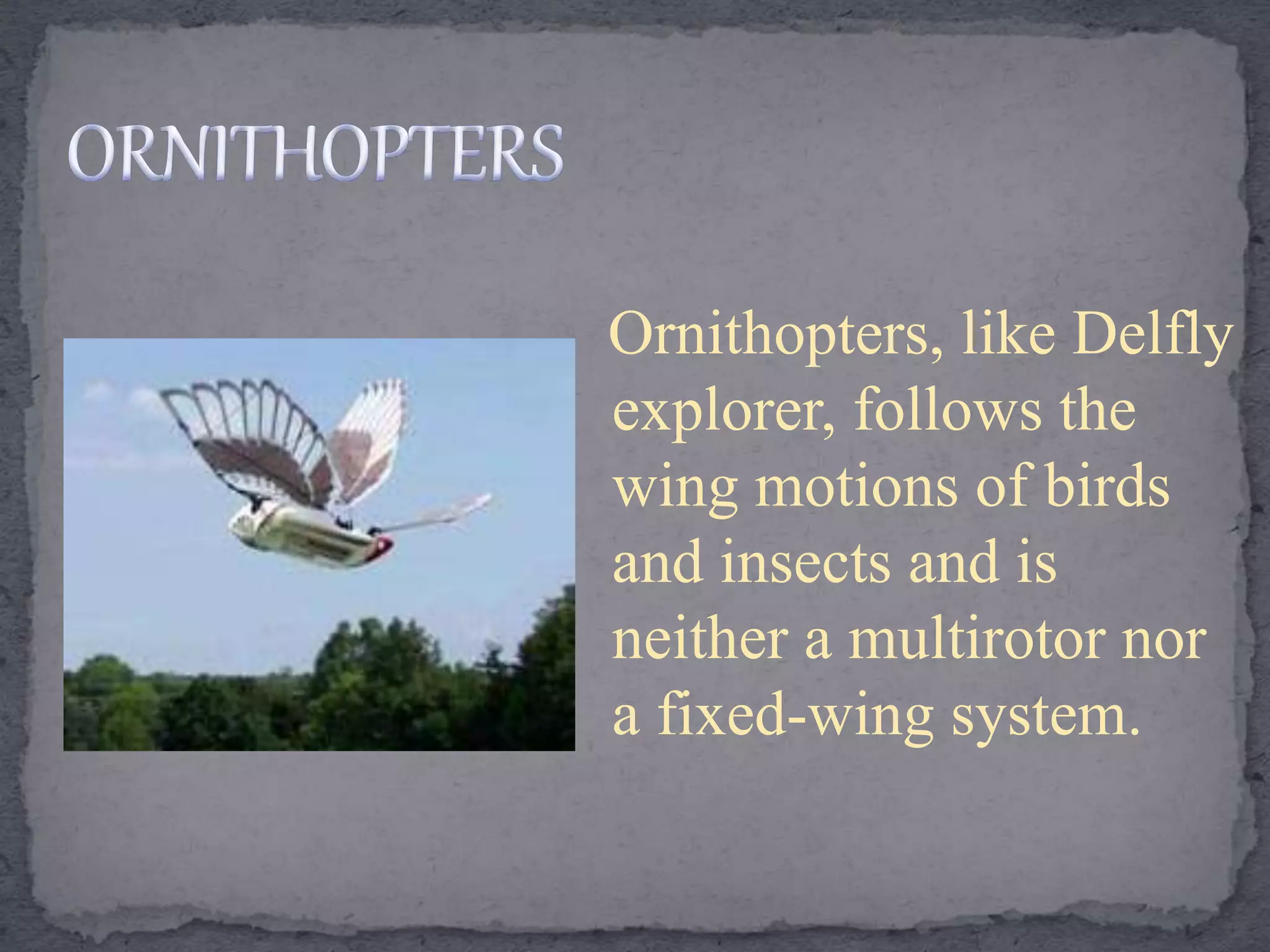 3. Types and applications of drones | PPTX