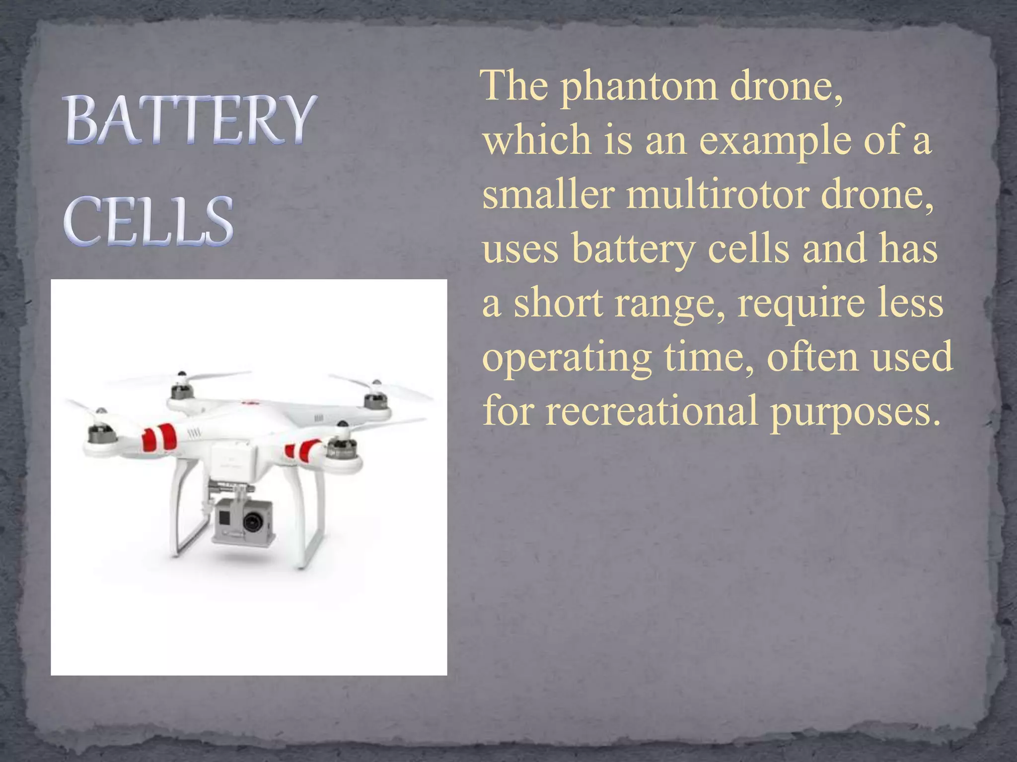 3. Types and applications of drones | PPTX