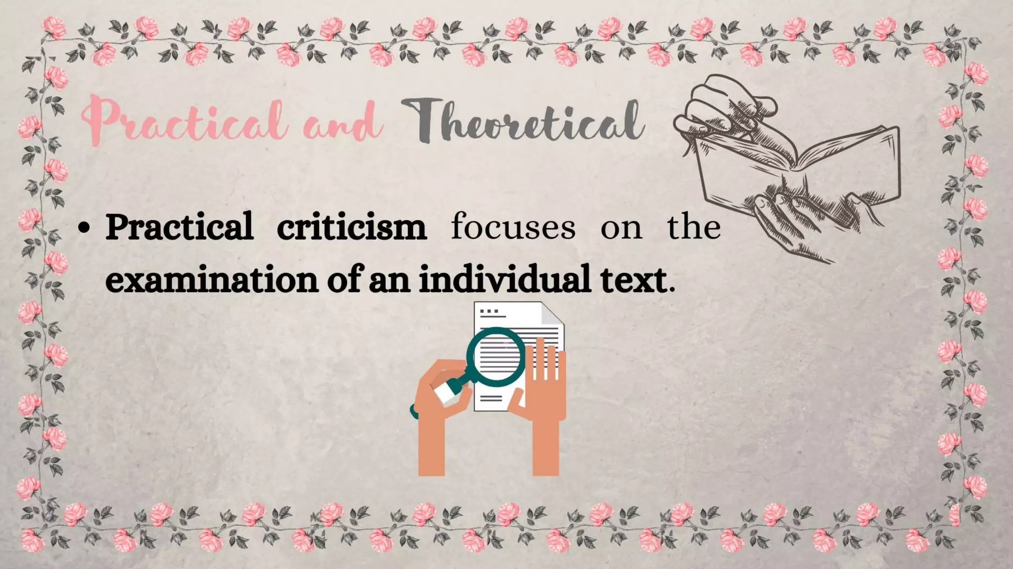 Types and approaches Literary Criticism | PPTX