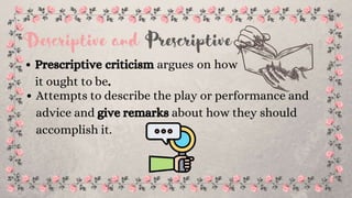 Types and approaches Literary Criticism | PPTX