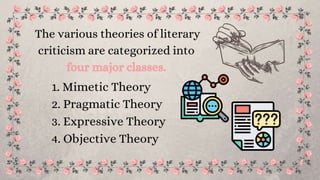 Types and approaches Literary Criticism | PPTX
