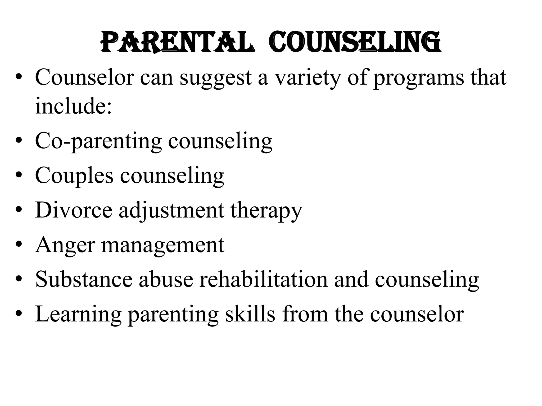 Types and areas of counseling multicultural counseling | PDF