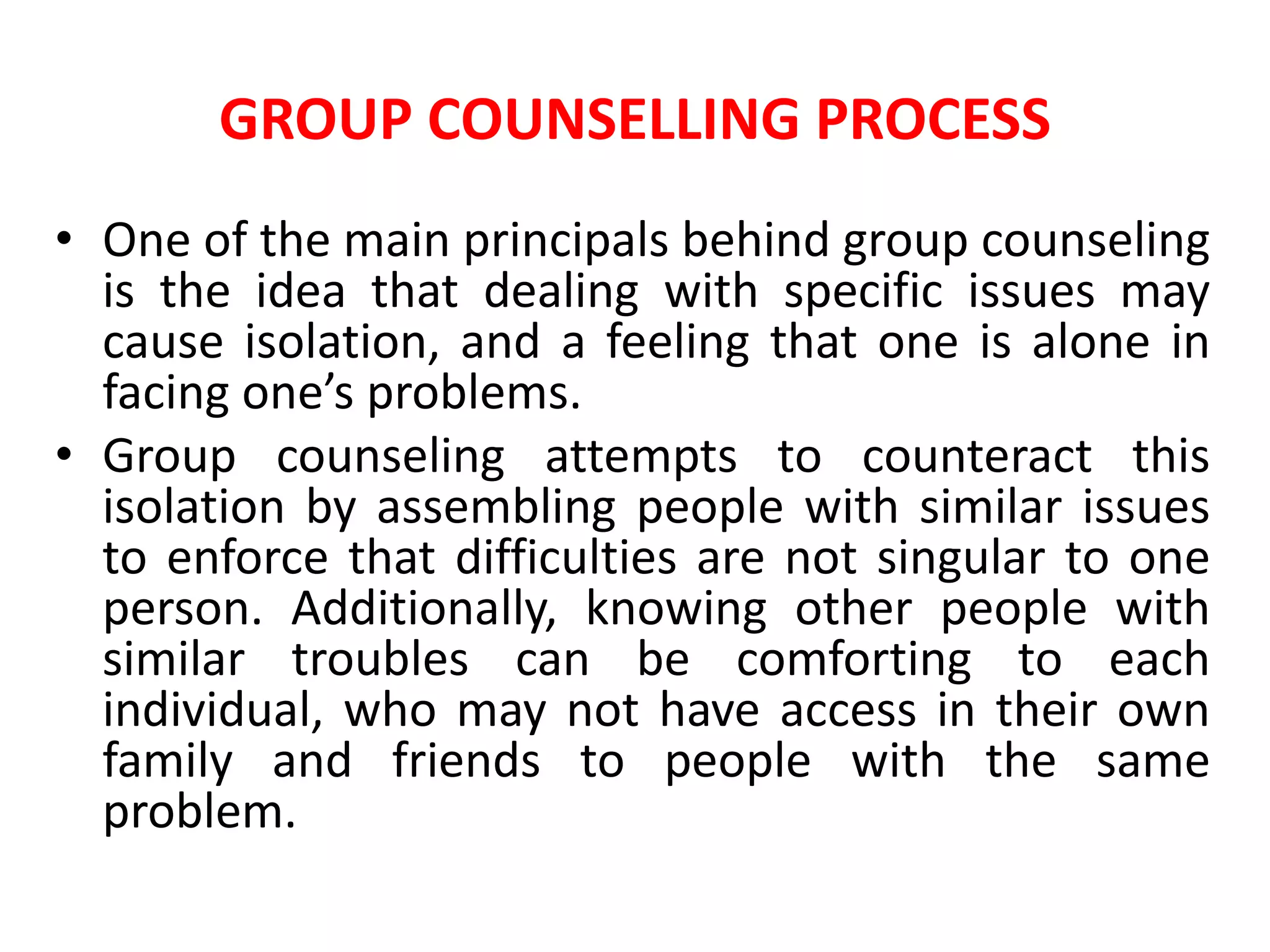 Types and areas of counseling multicultural counseling | PDF
