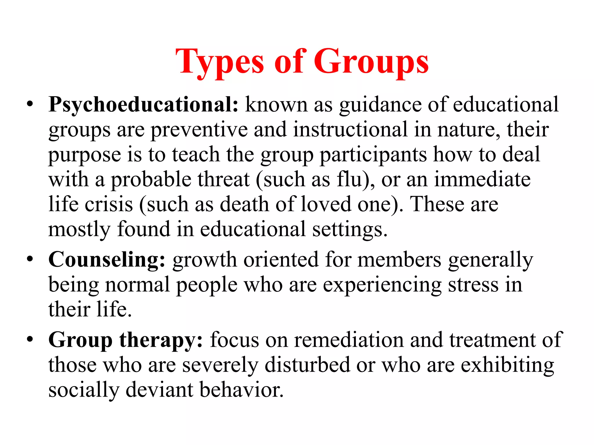 Types and areas of counseling multicultural counseling | PDF