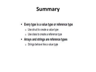 Types And Assemblies | PPTX | Programming Languages | Computing