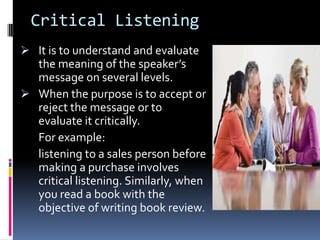 Critical Listening Examples