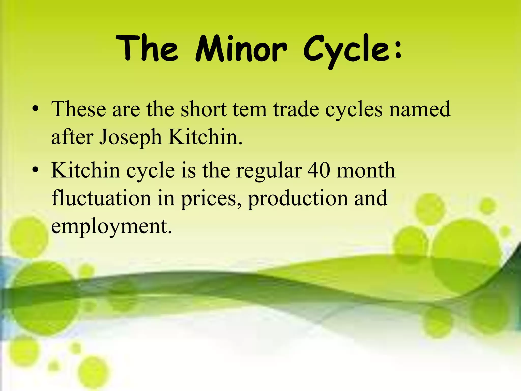 Types and causes of business cycle | PPTX