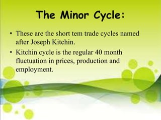 Types and causes of business cycle | PPTX