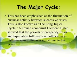 Types and causes of business cycle | PPTX
