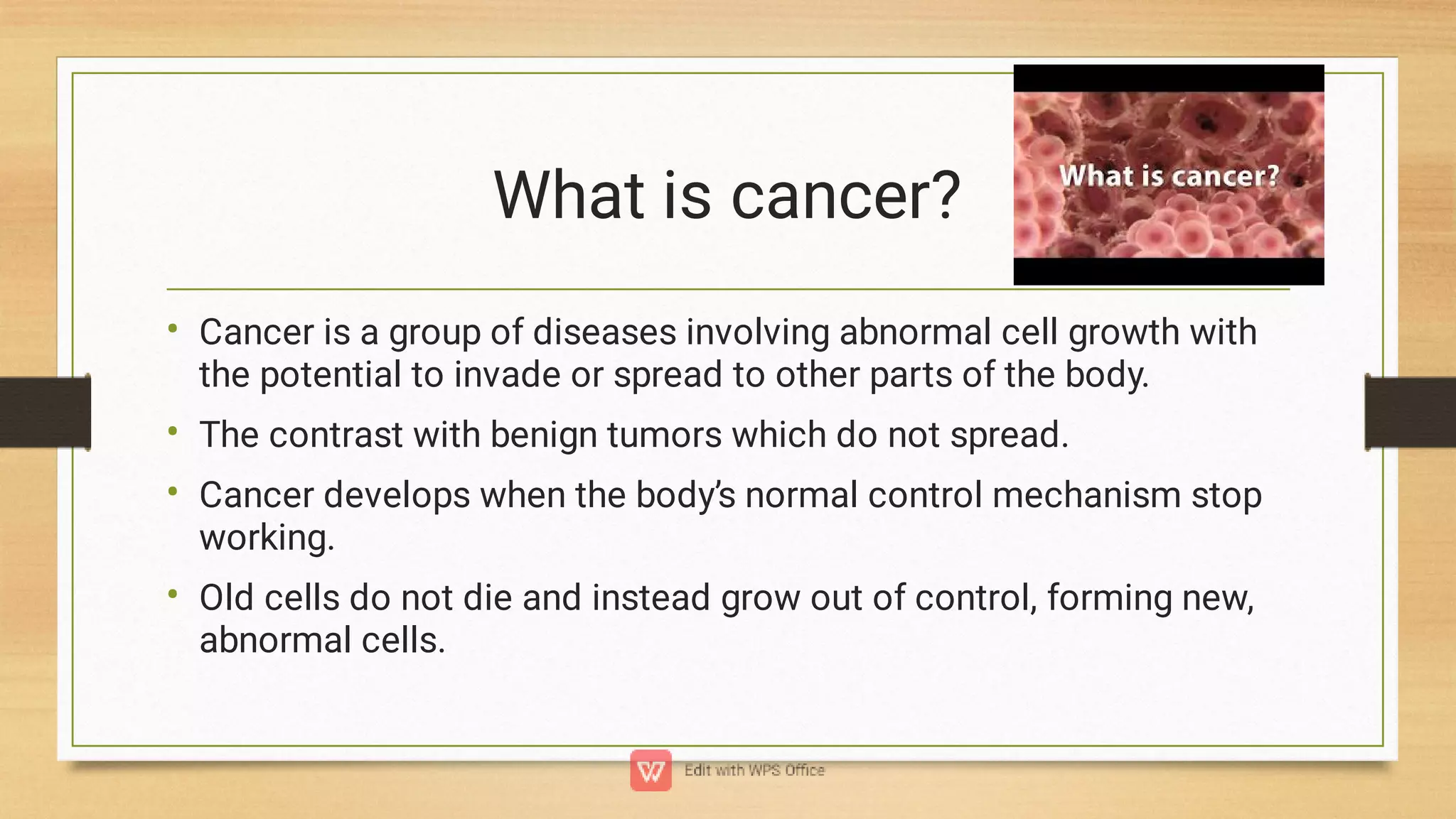 Types and classification of cancer | PDF
