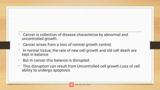 Types and classification of cancer | PDF