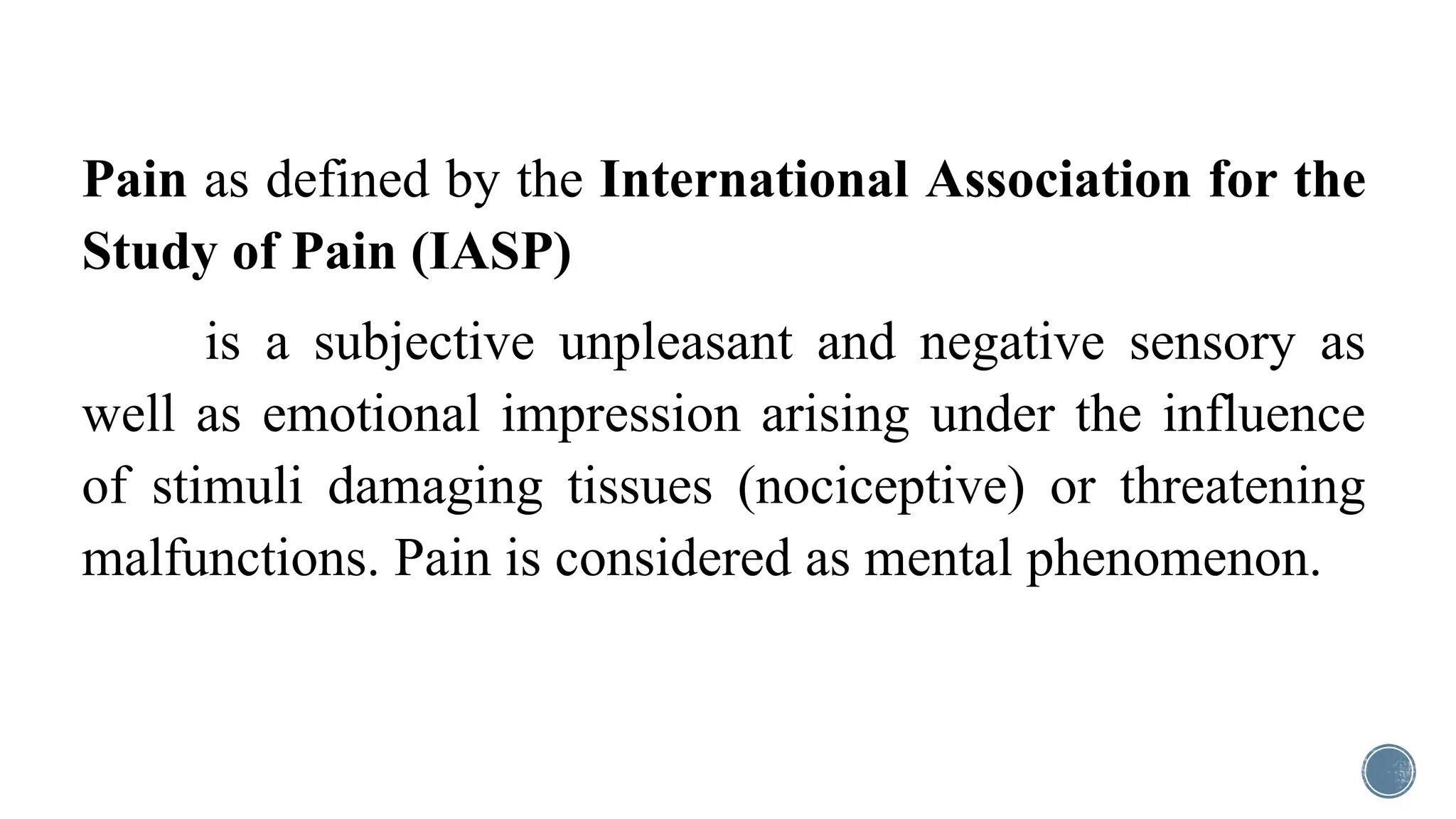 types and classification of pain catog .pptx