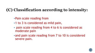 types and classification of pain catog .pptx