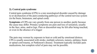 types and classification of pain catog .pptx