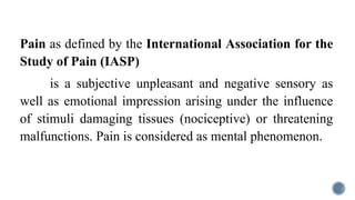 types and classification of pain catog .pptx
