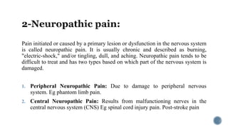 types and classification of pain catog .pptx