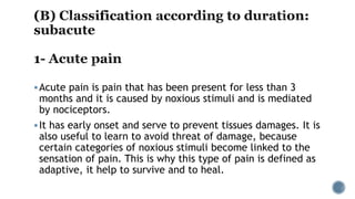 types and classification of pain catog .pptx