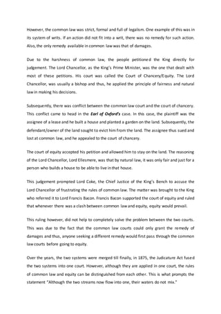 Types and classifications of law | DOCX