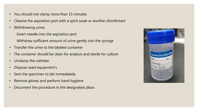 TYPES AND COLLECTION OF URINE SPECIMEN.pptx