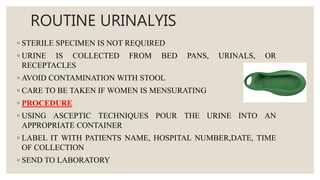 TYPES AND COLLECTION OF URINE SPECIMEN.pptx