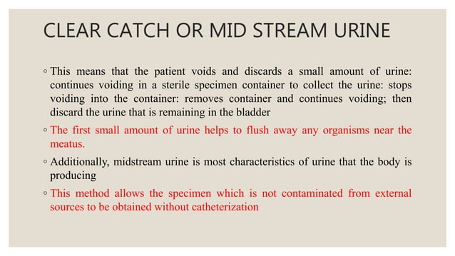 TYPES AND COLLECTION OF URINE SPECIMEN.pptx