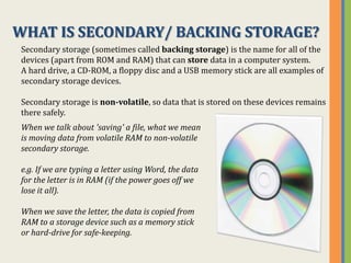 Types and components of computers | PPSX