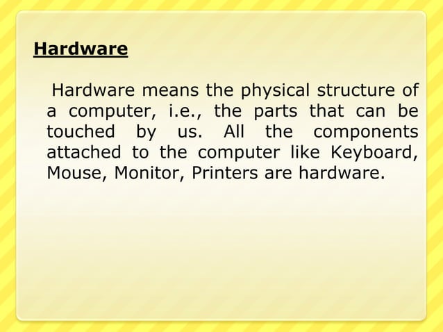 Types and components of computer system | PPTX