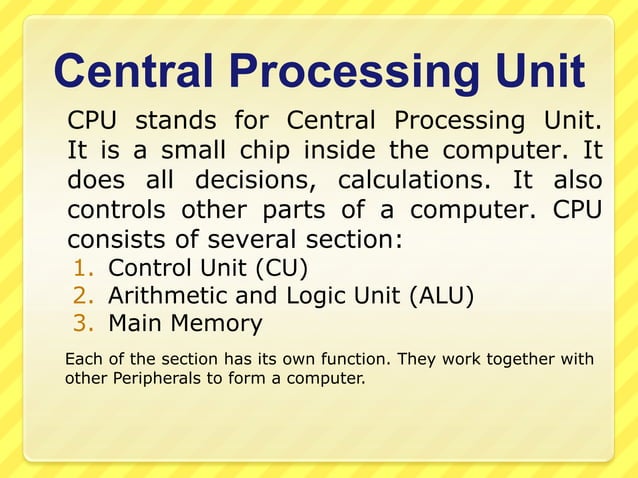 Types and components of computer system | PPTX