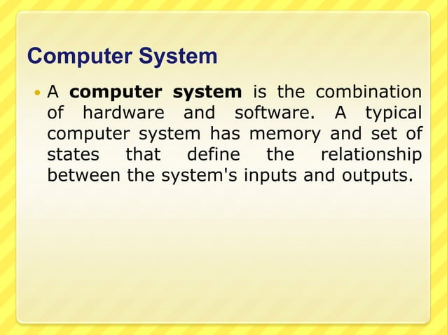 Types and components of computer system | PPTX