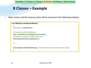 Symbian OS - Types And Declarations | PPTX | Programming Languages ...