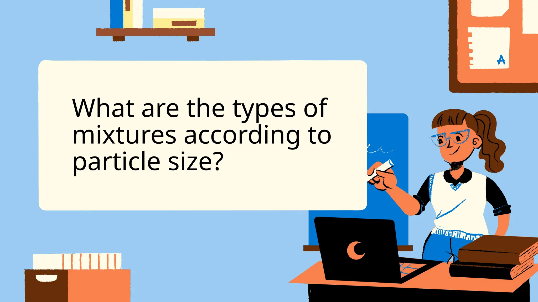 Types and Examples of Mixtures Science Presentation in Blue Light Blue ...