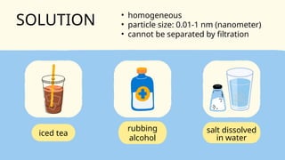 Types and Examples of Mixtures Science Presentation in Blue Light Blue ...
