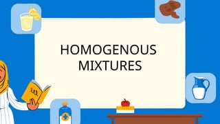 Types and Examples of Mixtures Science Presentation in Blue Light Blue ...