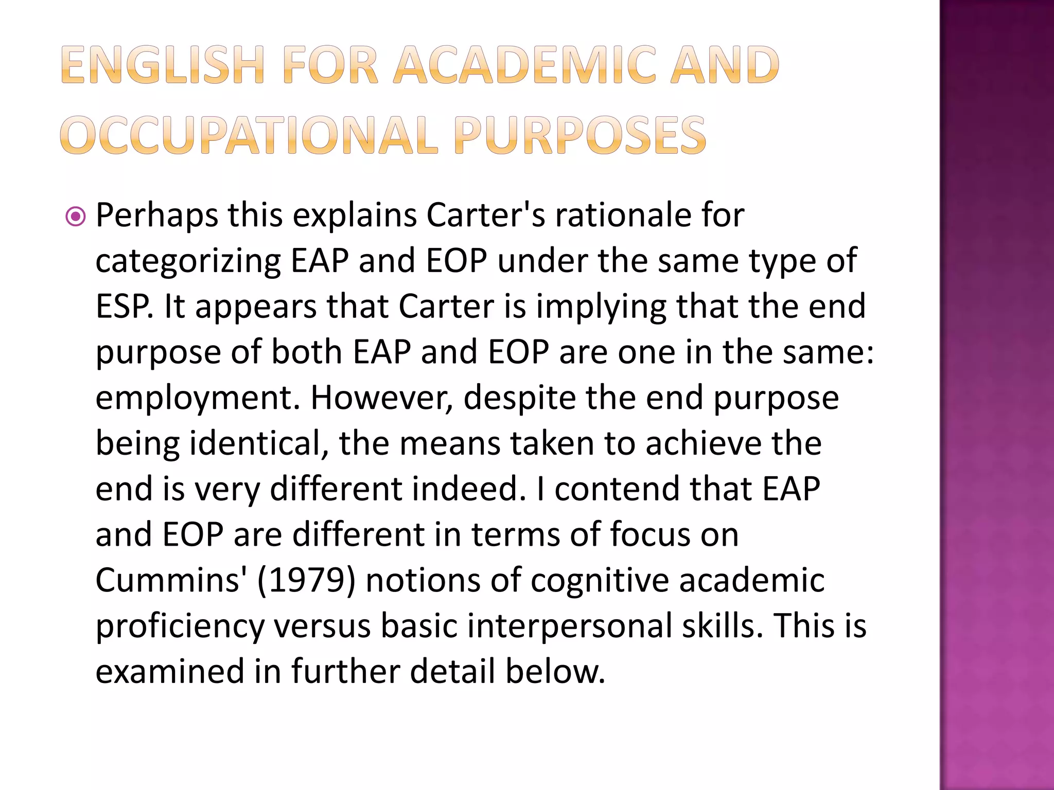 Types and features of esp | PPTX