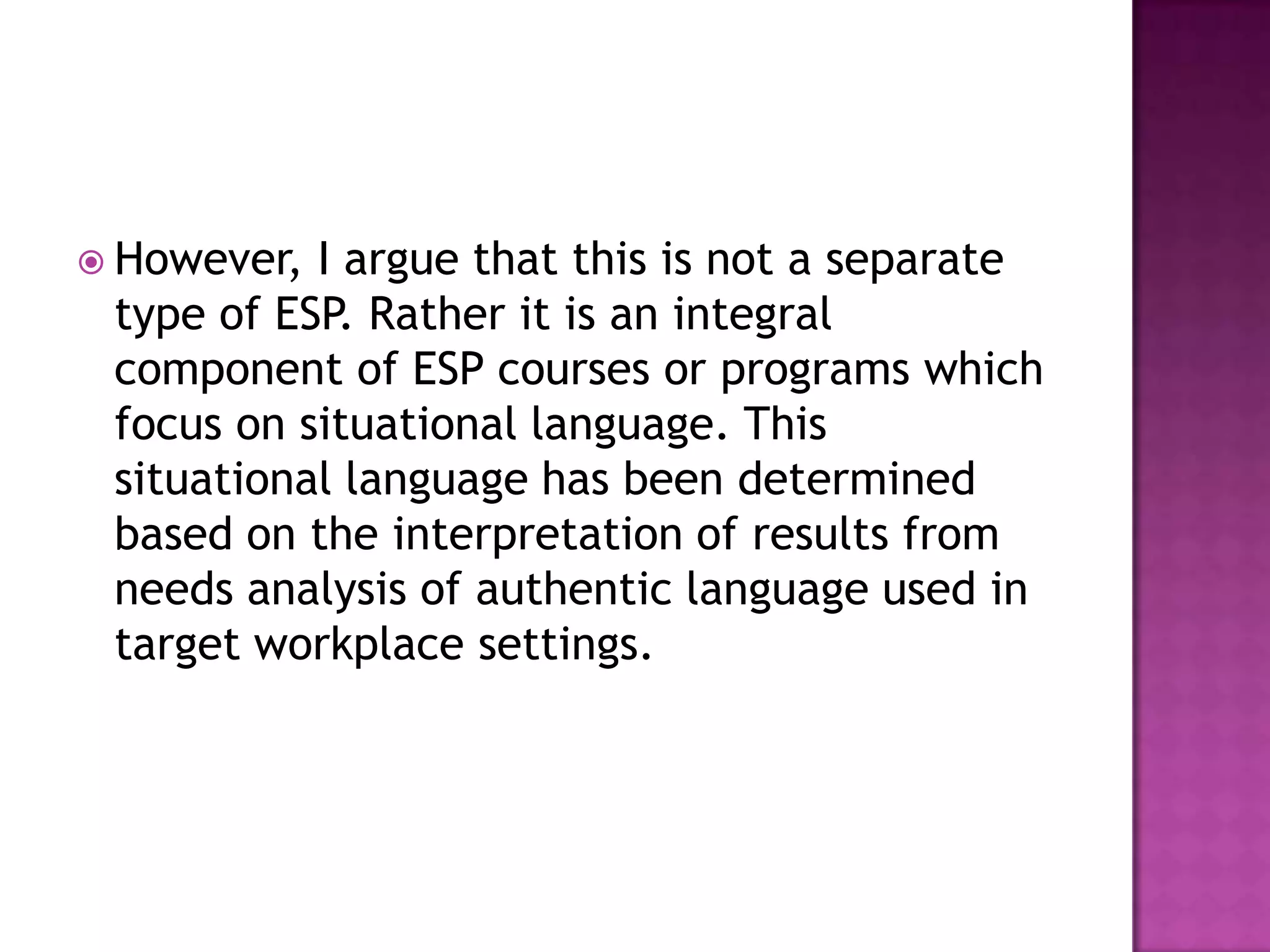 Types and features of esp | PPTX