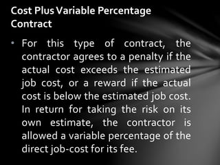 Types and forms of contracts | PPTX